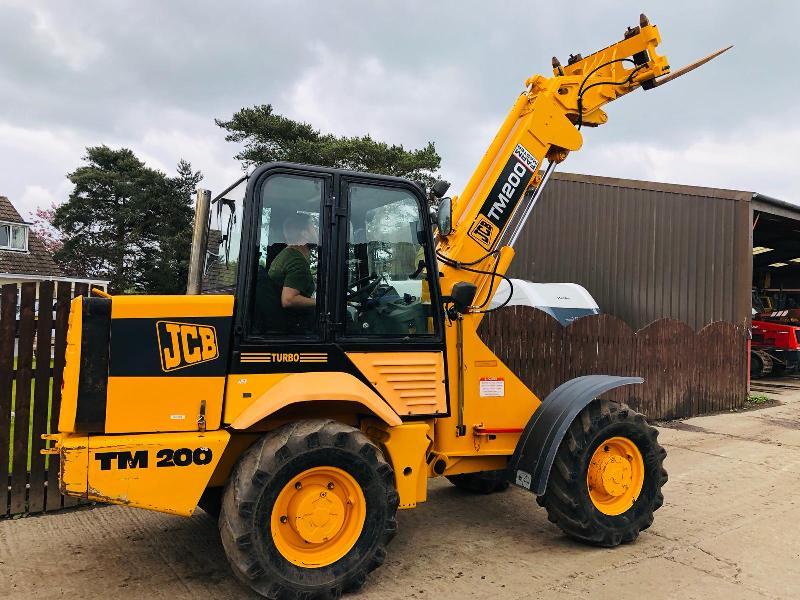 JCB TM200 FARM MASTER TELLEHANDLER ( PLEASE SEE VIDEO )