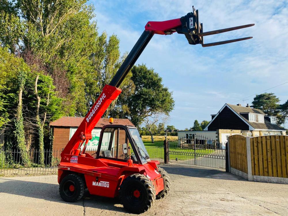 MANITOU BT420 4WD BUGGISCOPIC TELEHANDLER * ONLY 3117 HOURS * SEE VIDEO