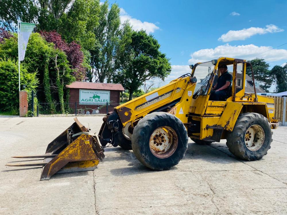 MATBRO TELERAM 3 4WD TELEHANDLER C/W BUCKET & PALLET TINES