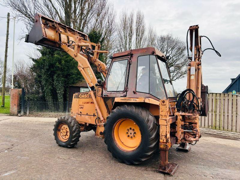 CASE 580G CONSTRUCTION KING 4WD BACKHOE DIGGER C/W EXTENDING DIG *VIDEO*