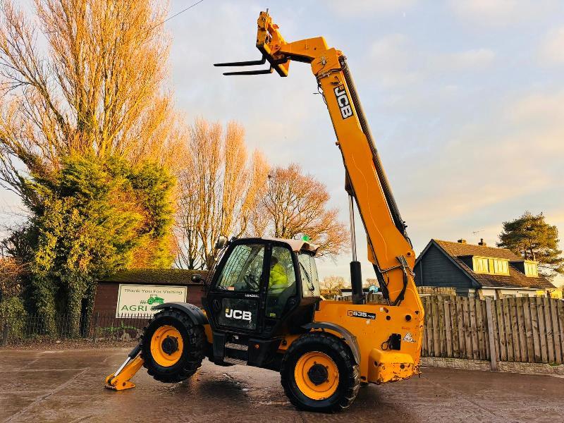 JCB 535-140HI-VIZ 4WD TELEHANDLER *14 METER REACH, YEAR 2014* C/W TINES ...