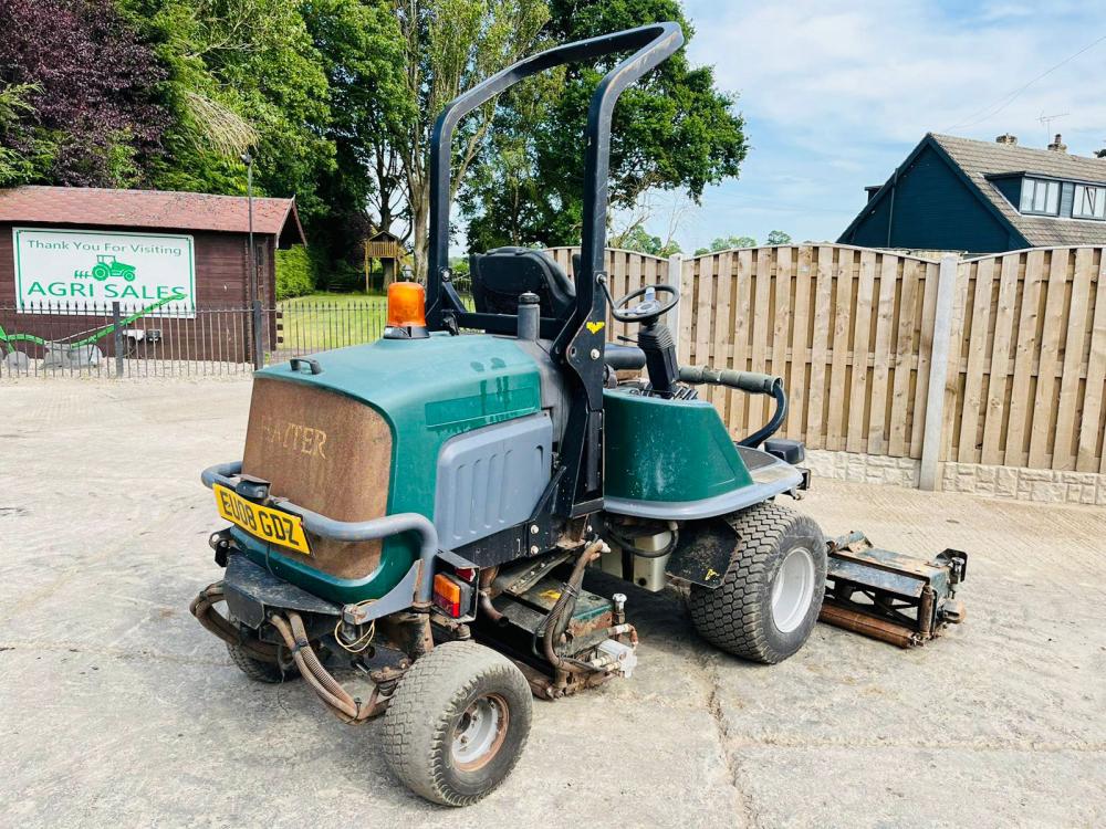 HAYTER LT324 4WD 3 GANG DIESEL MOWER C/W ROLE FRAME