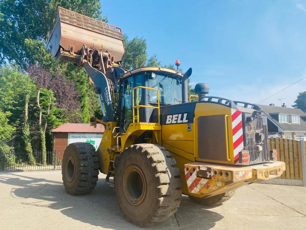 BELL L1806E HIGH TIP LOADING SHOVEL * YEAR 2011 * C/W TOE TIP BUCKET ...