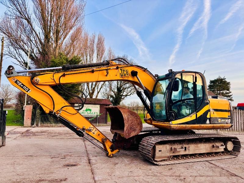 JCB JS130 TRACKED EXCAVATOR *YEAR 2008* C/W QUICK HITCH & BUCKET *VIDEO*