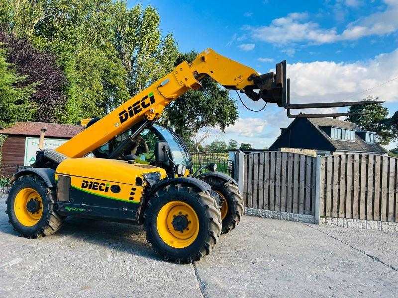 DIECI AGRI FARMER 32.6 4WD TELEHANDLER * AG-SPEC , YEAR 2014 * C/W PICK ...