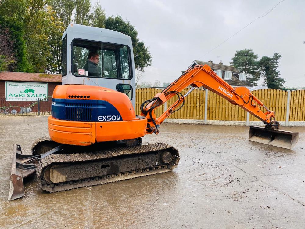 HITACHI EX50U TRACKED EXCAVATOR