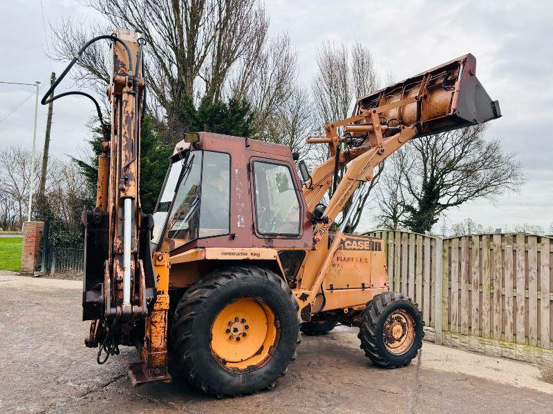 CASE 580G CONSTRUCTION KING 4WD BACKHOE DIGGER C/W EXTENDING DIG *VIDEO*