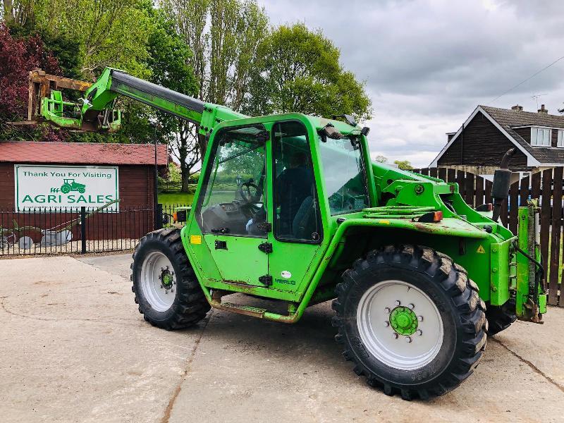 MERLO P26.6-SPT TELEHANDLER * YEAR 2002 * C/W PICK UP HITCH * PLEASE ...