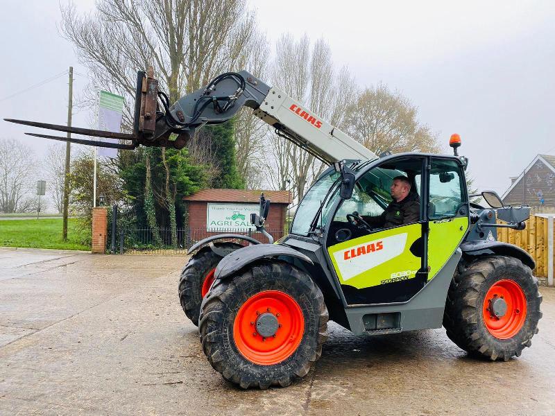 CLAAS 6030 TURBO TELEHANDLER * YEAR 2010 * C/W PICK UP HITCH