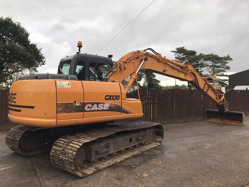 CASE CX130 TRACKED EXCAVATOR ( PLEASE SEE VIDEO )