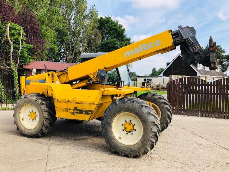 MATBRO TS280 TELEHANDLER C/W JOYSTICK CONTROL & PICK UP HITCH