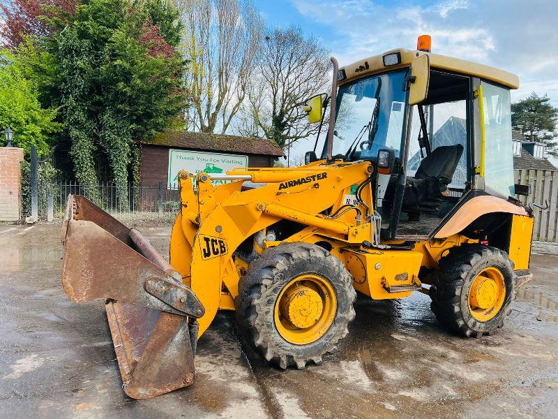 JCB 2CX AIRMASTER 4WD LOADING SHOVEL C/W COMPRESSOR