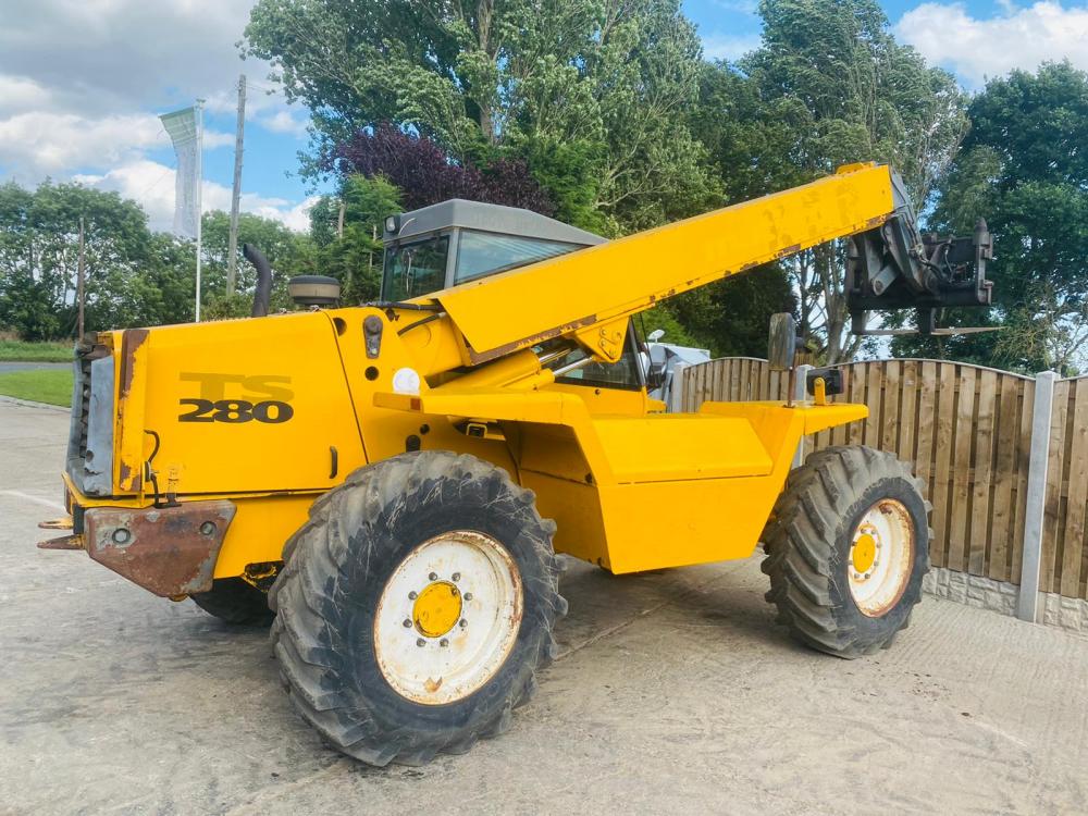 MATBRO TS280 4WD TELEHANDLER * 8117 HOURS * C/W JOYSTICK CONTROL