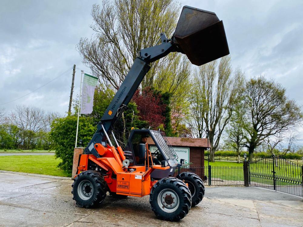 FDI SAMBRON T3065 4WD TELEHANDLER *ONLY 7507 HOURS* C/W BUCKET