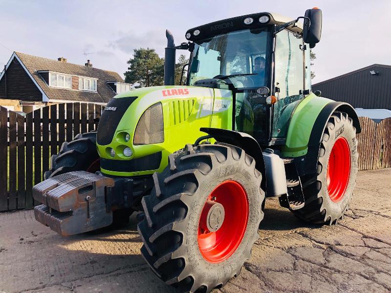 CLAAS 630 ARION 4WD TRACTOR * YEAR 2012 ONLY 5845 HOURS