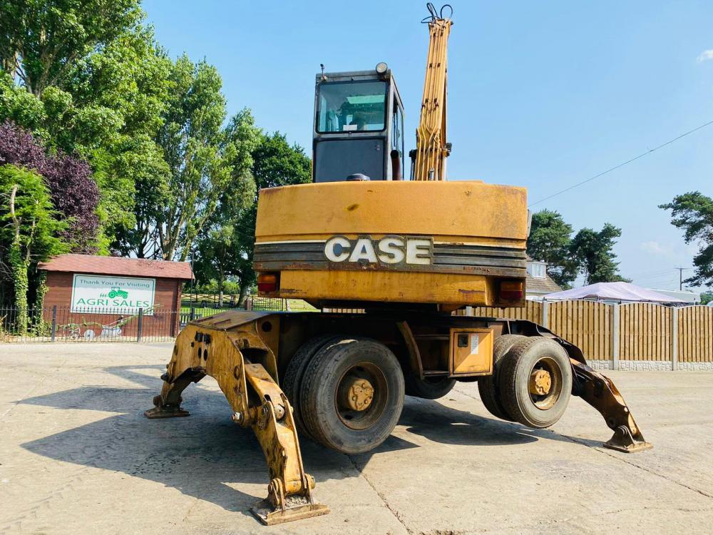 CASE 988 POCLAIN HIGH RISED CABIN SCRAP HANDLER C/W ROTATING 5 TINE GRAB