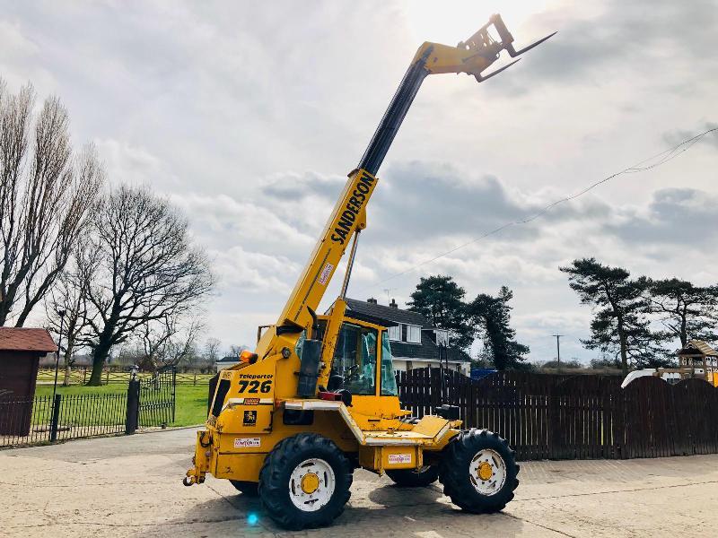 SANDERSON 726 SOLO CONTROL TELEHANDLER