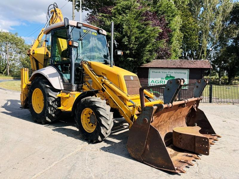 NEW HOLLAND NH95 4WD BACKHOE DIGGER C/W EXTENDING DIG *VIDEO*