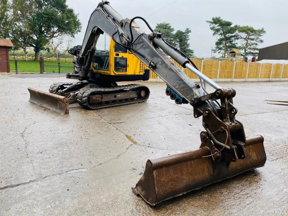 VOLVO EC70 TRACKED EXCAVATOR C/W QUICK HITCH * SEE VIDEO