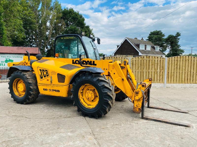 JCB 530-70 SUPER TELEHANDLER * AG - SPEC * C/W JOYSTICK CONTROL & PUH