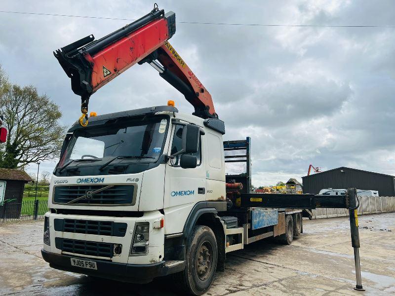 VOLVO FM9 300 8X2 LORRY *MOT'D AUGUST 2024* C/W PALFINGER CRANE *VIDEOS*