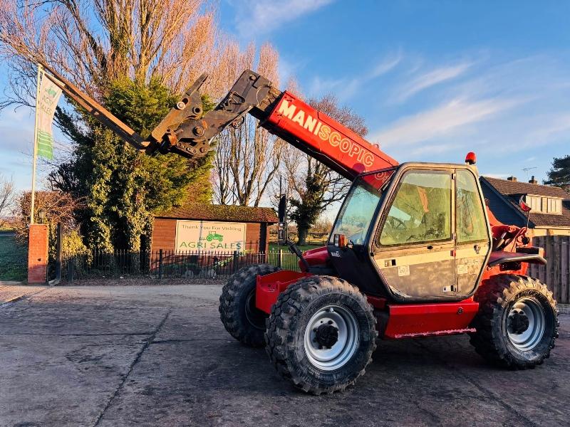 MANITOU MLT845 4WD TELEHANDLER C/W PALLET TINES