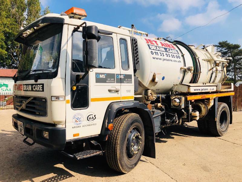 VOLVO FL180 GULLY SUCKER LORRY C/W REVERSE CAMERA