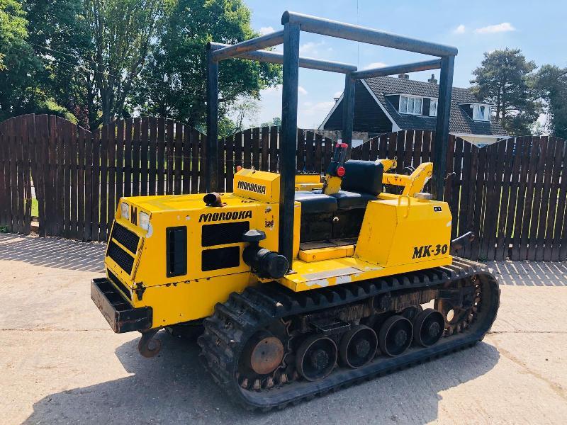 MOROOKA MK-30 TRACKED TRACTOR C/W DUAL DRIVE
