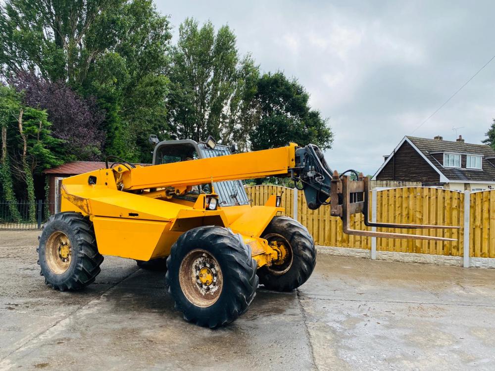 MATBRO TS260 TURBO TELEHANDLER C/W PIN AND CONE HEAD STOCK * SEE VIDEO