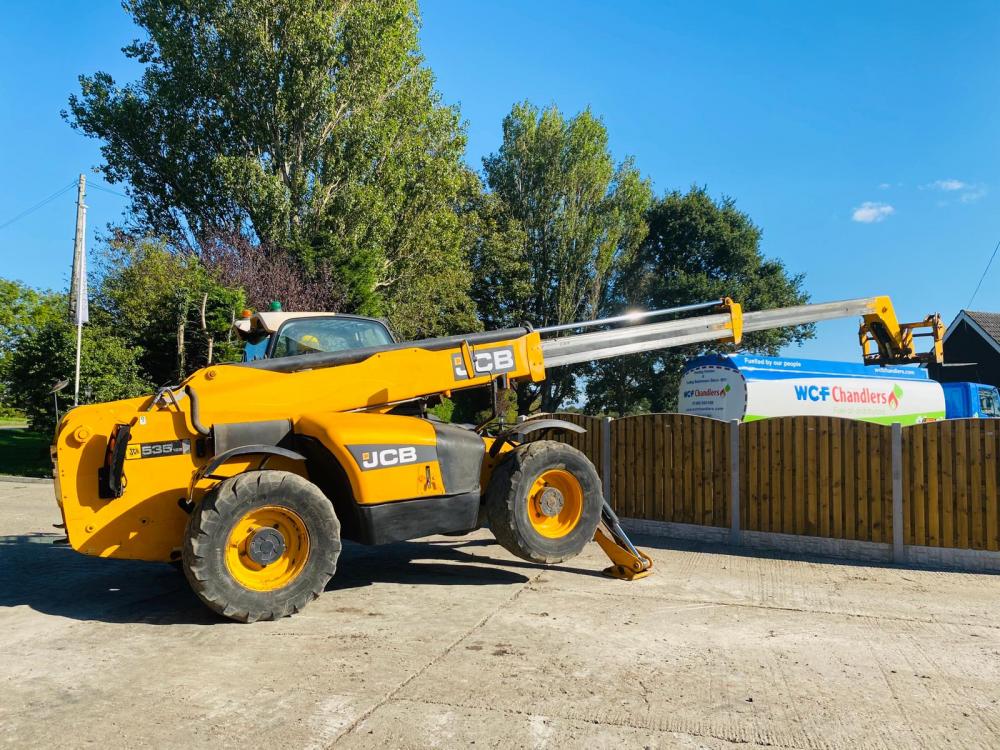 JCB 535-125 TELEHANDLER * YEAR 2009 * C/W 12.5 METER REACH