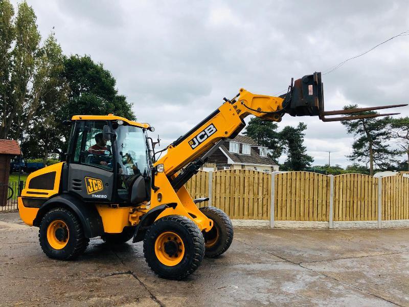 JCB TM220 TURBO TELEHANDLER * ONLY 2278 HOURS * C/W JOYSTICK CONTROL