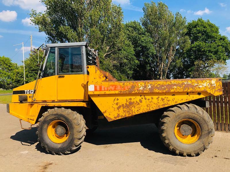 THWAITES 10 TON DUMPER C/W FULLY GLAZED CABIN