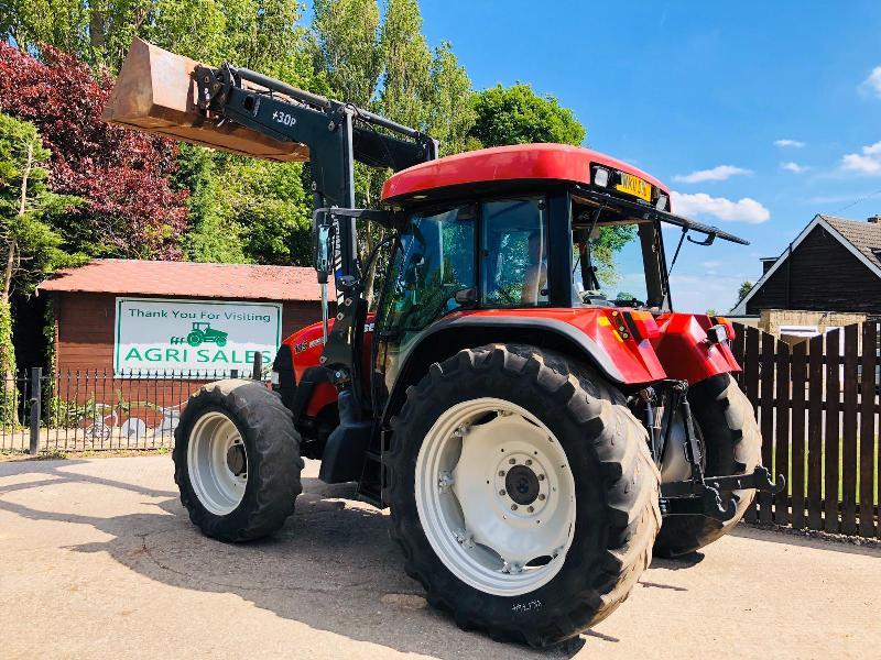 CASE 105 4WD TRACTOR C/W TRIMA +3.0P FRONT LOADER * YEAR 2011