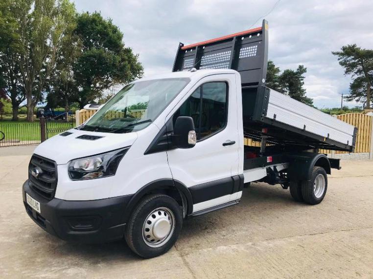 FORD TRANSIT TIPPER PICK UP * YEAR 2020 * ONLY 185 DELIVERY MILES