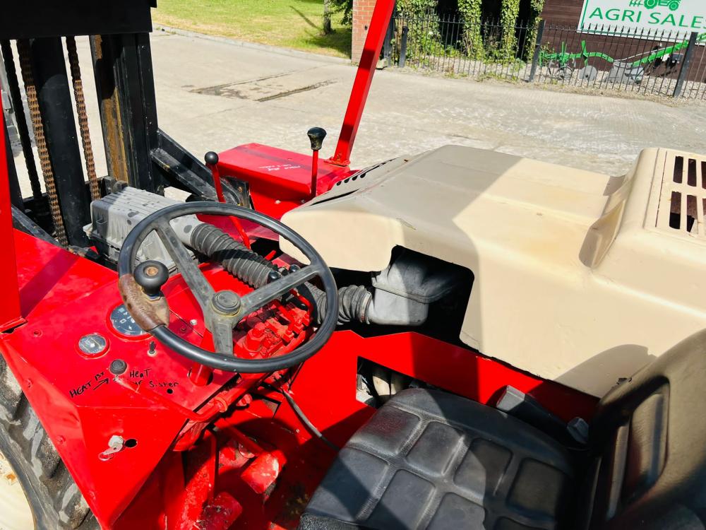 MANITOU MC20 ROUGH TERRIAN FORKLIFT C/W LOW MASK