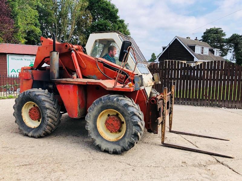 FDI SAMBRON 4WD TELESCOPIC TELEHANDLER C/W PICK UP HITCH