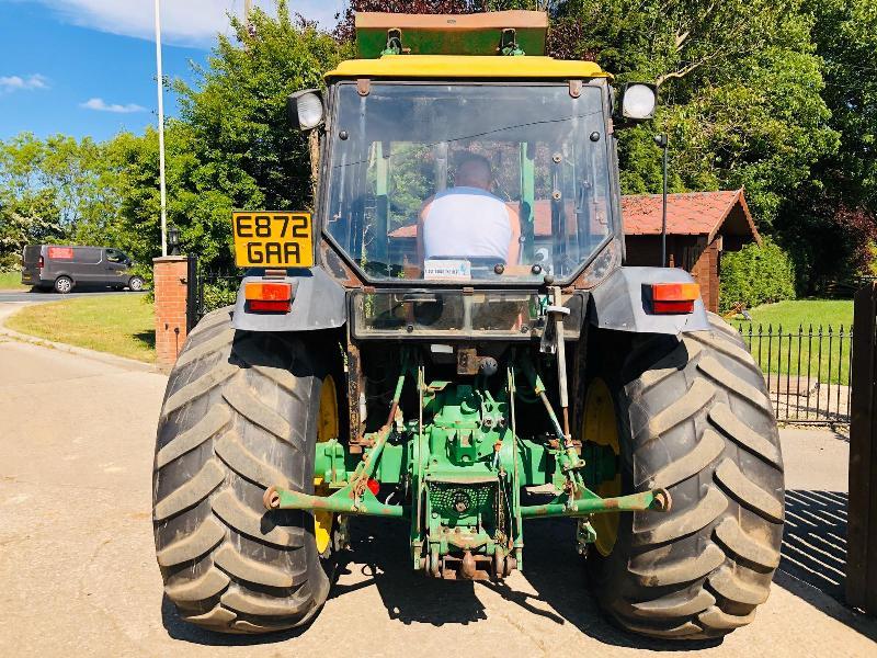 JOHN DEERE 1750 TRACKTOR C/W JOHN DEERE 175 FRONT LOADER