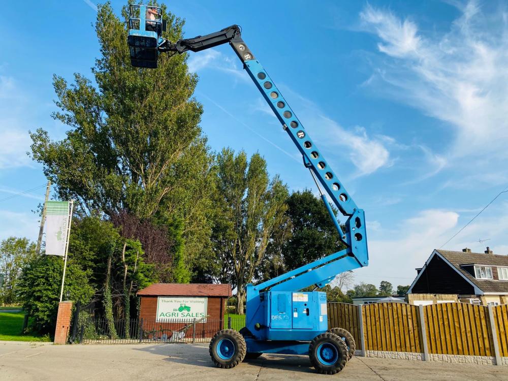GROVES 20 METER CHERRY PICKER C/W 4 WHEEL STEER