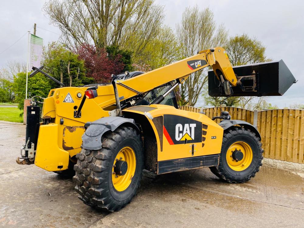 CATERPILLAR TH407 4WD TELEHANDLER *YEAR 2012 , AG-SPEC* C/W PICK UP HITCH