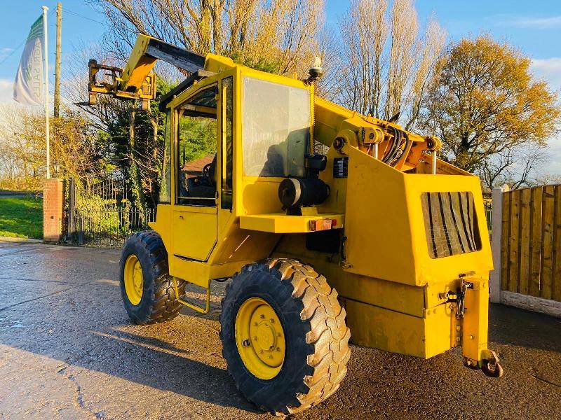 SANDERSON 726 TELEHANDLER * AG-SPEC * C/W SOLO CONTROLS & PICK UP HITCH