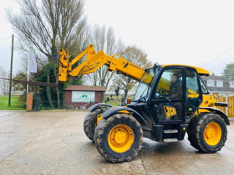 JCB 531-70 TURBO AGRI SUPER TELEHANDLER *AG-SPEC* C/W PUH , 7 METERE ...
