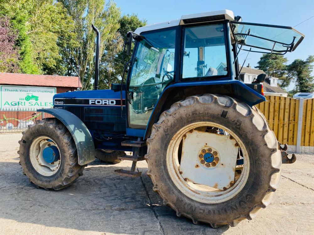 FORD 7840 SLE 4WD TRACTOR C/W FRONT WEIGHTS