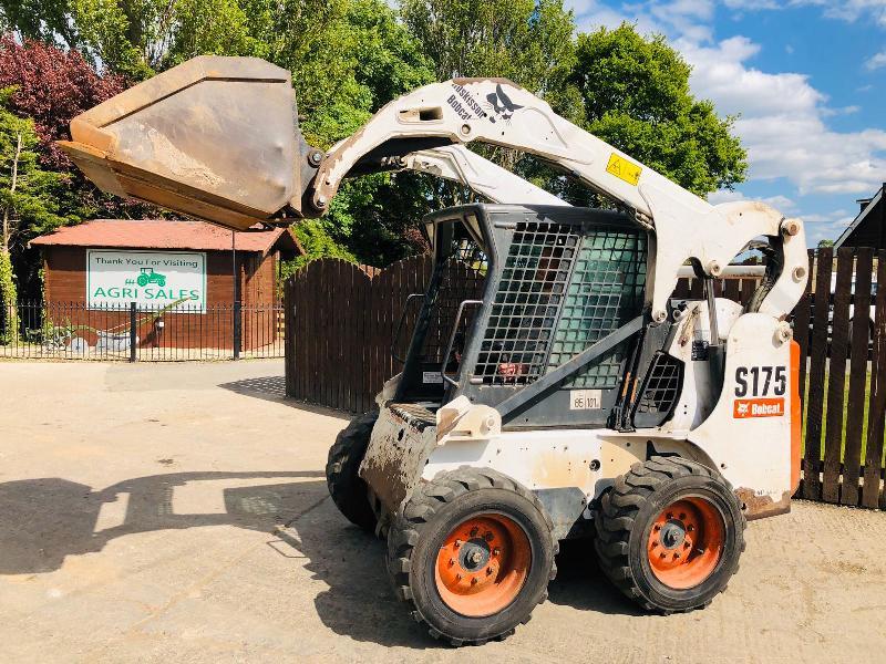 BOBCAT S175 SKIDSTEER * YEAR 2007 * C/W HIGH REACH * PLEASE SEE VIDEO