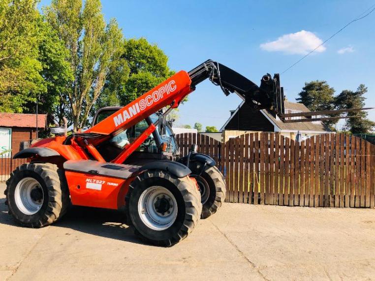 MANITOU MANI-SCOPIC MLT627 TURBO TELEHANDLER C/W PICK UP HITCH *PLEASE ...