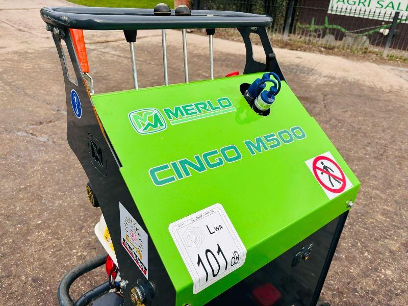 UNUSED MERLO M500 TRACKED PEDSTRIAN DUMPER *YEAR 2021* C/W HONDA ENGINE ...