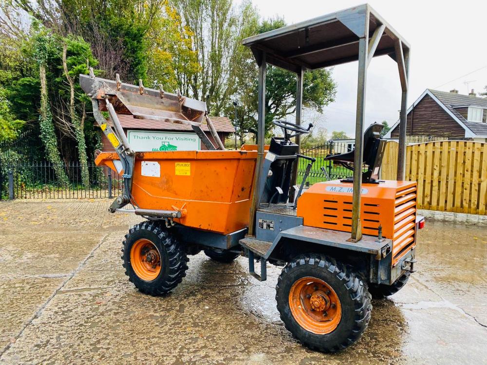 MZ IMER MZ3000HD SELF LOADING DUMPER C/W SAFETY CANOPY