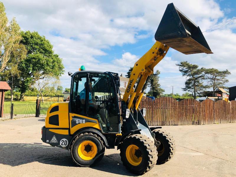 GEHL 540 LOADING SHOVEL * YEAR 2018 ONLY 676 HOURS
