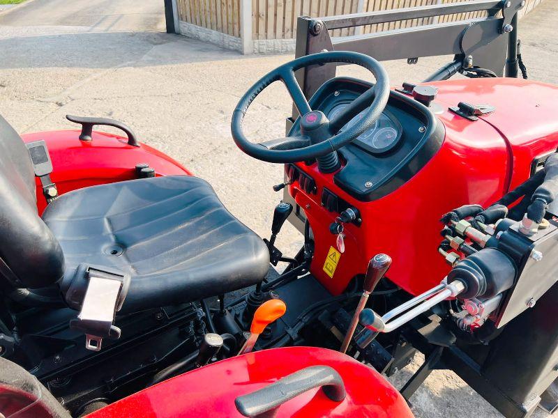 BRAND NEW SIROMER 304 4WD TRACTOR WITH LOADER & BACK ACTOR YEAR 2023