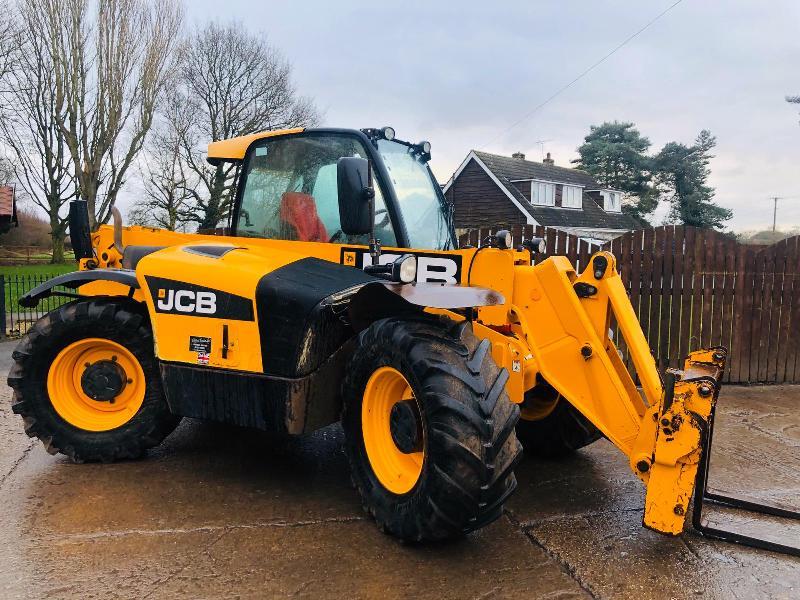 JCB 531-70 TELEHANDLER C/W PICK UP HITCH * YEAR 2012
