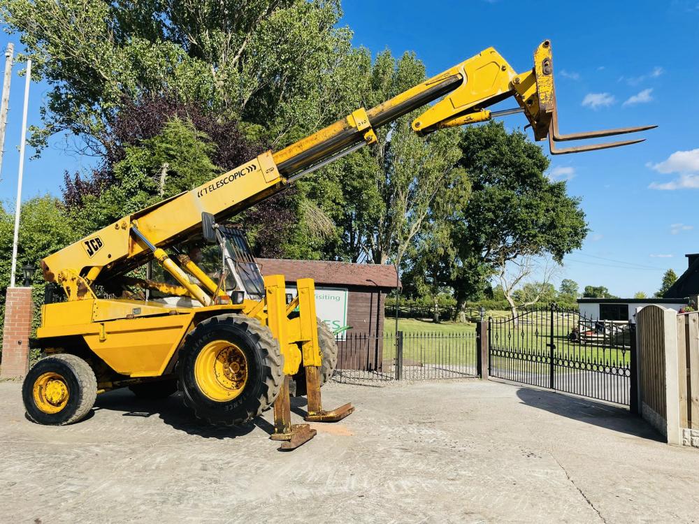 JCB 530-4 4WD TELEHANDLER C/W FRONT SUPPORT LEGS & DOUBLE PUSH OUT BOOM